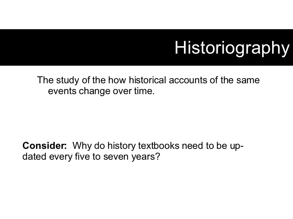 Intro To History Intro To History