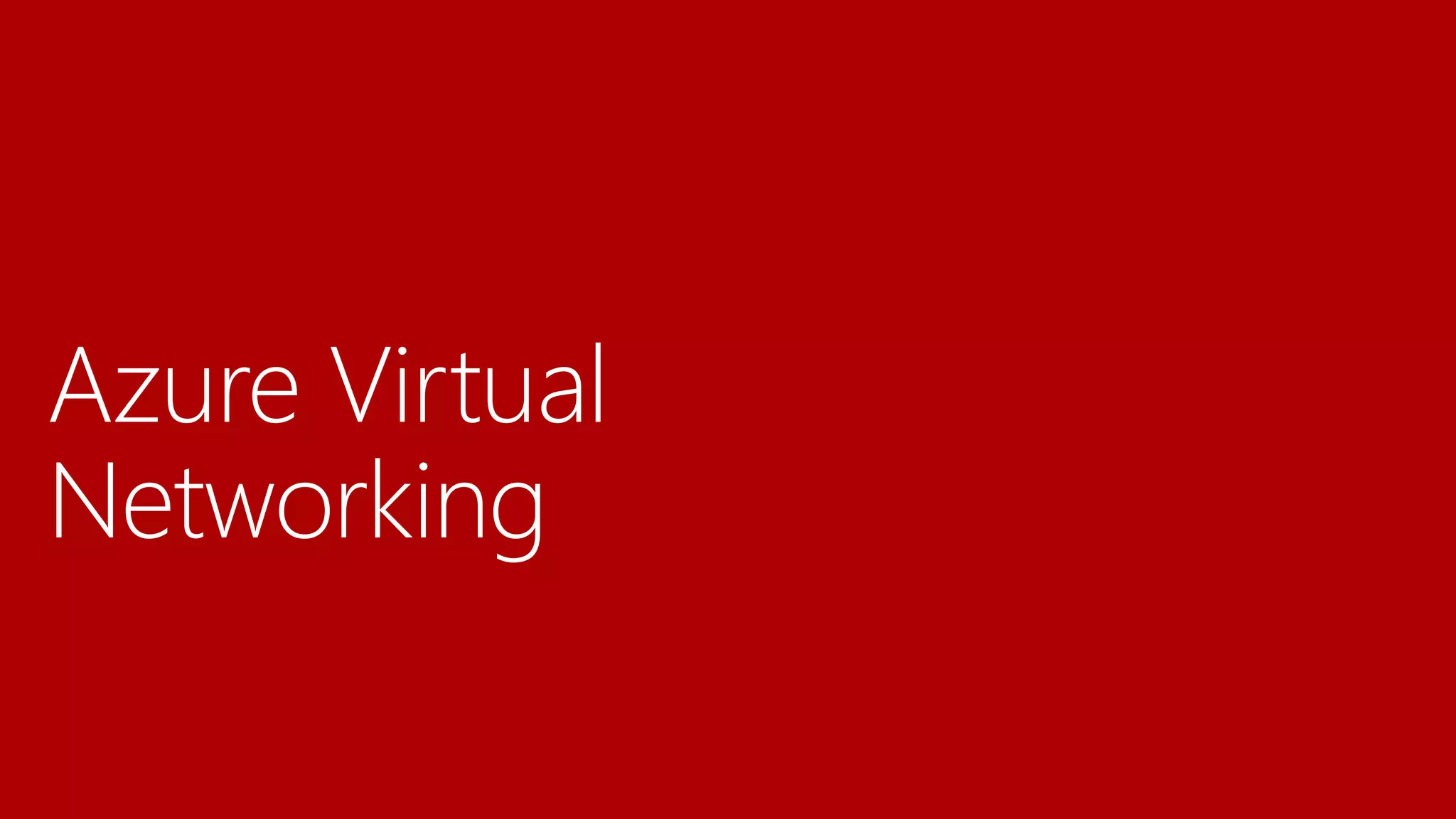 Introduction to Azure IaaS | PDF