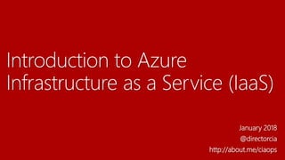 Introduction to Azure IaaS | PDF