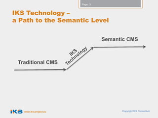 Introduction to the IKS 7.0 Technology Stack | PDF
