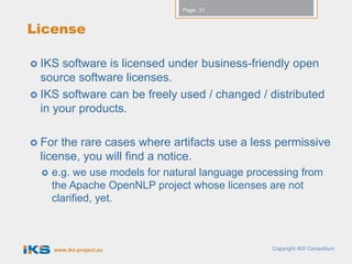 Introduction to the IKS 7.0 Technology Stack | PDF