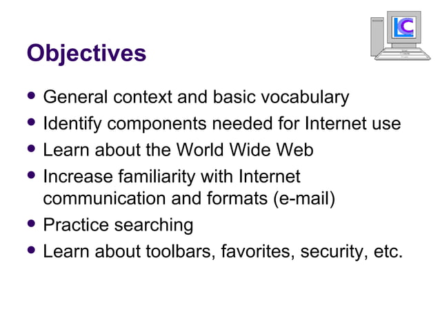 Intro To Internet | PPT | Internet for Beginners | Internet