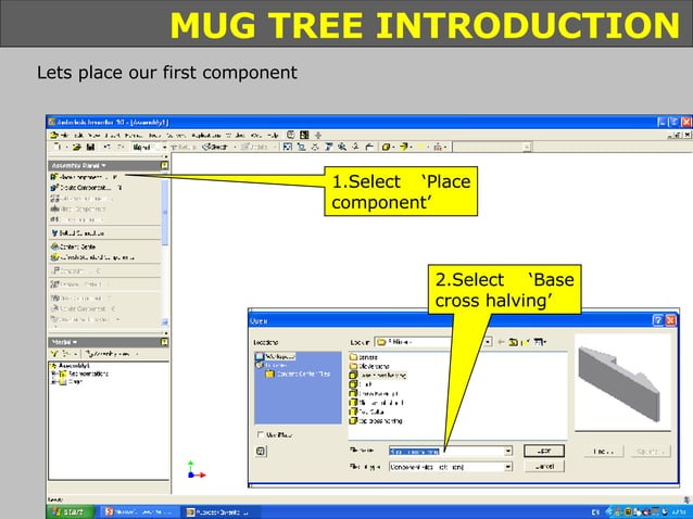 Intro to Inventor with MugTree | PPT