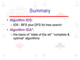Intro to-iterative-deepening | PPT | Search | Internet