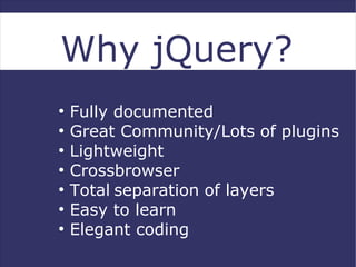 Intro To Jquery | PPT