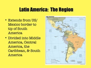Intro to Latin America | PPT | South America Travel | Travel Locations