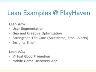 An Intro to Lean Startup | PDF