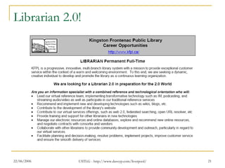 intro to library 2.0 | PPT
