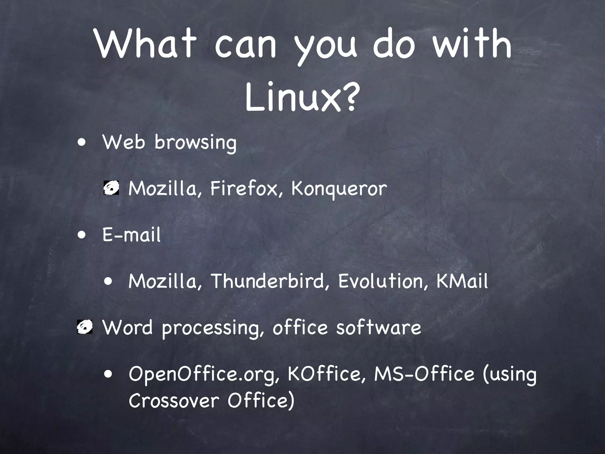 Intro to Linux (for Ham Radio Operators) | PPT