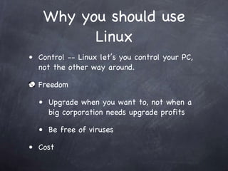 Intro to Linux (for Ham Radio Operators) | PPT