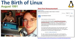 Introduction to Linux for Windows Users | PPTX