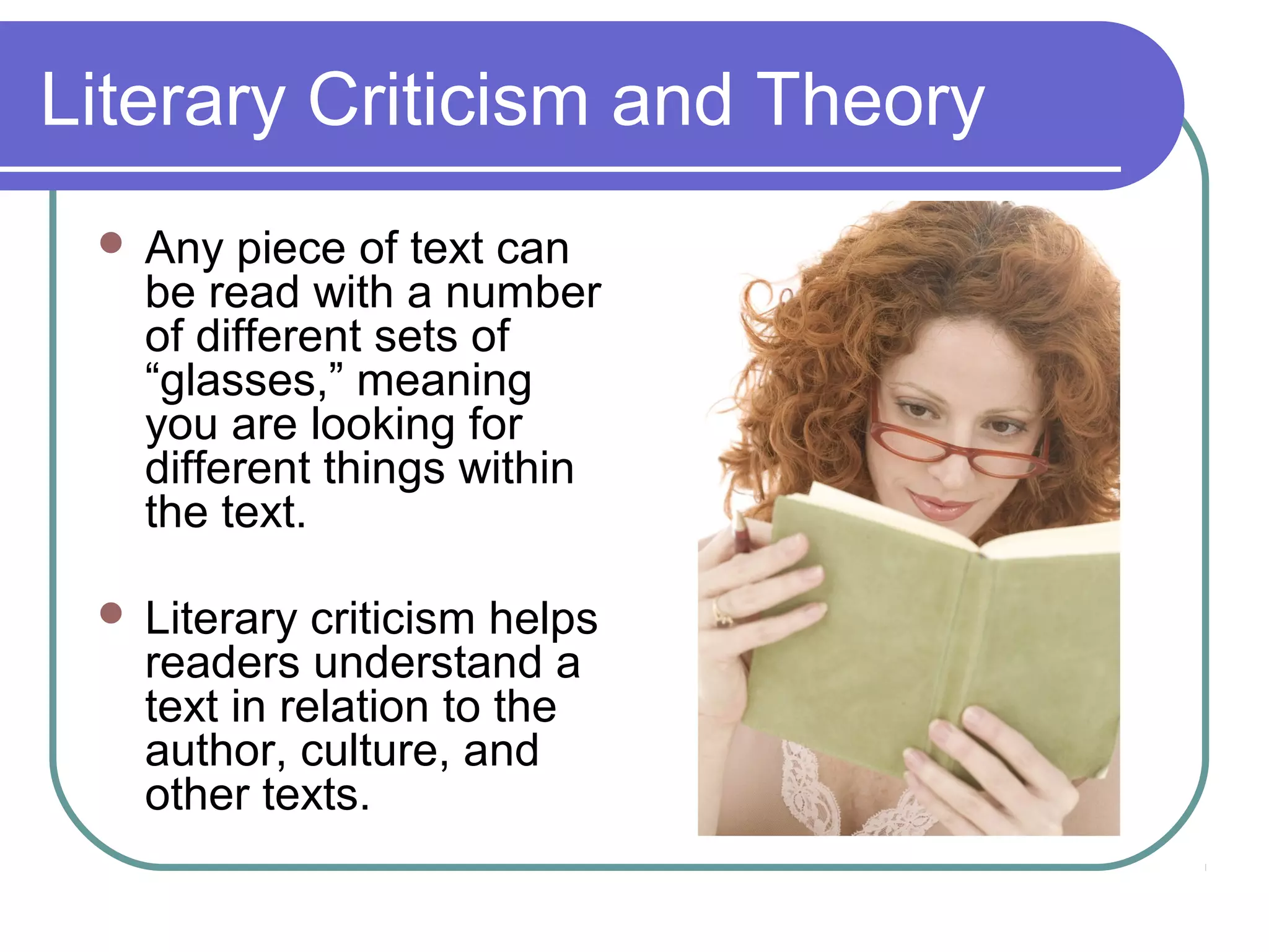 Intro to-literary-criticism | PPT