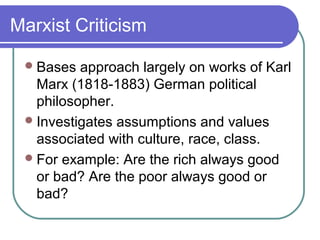 Intro to-literary-criticism | PPT