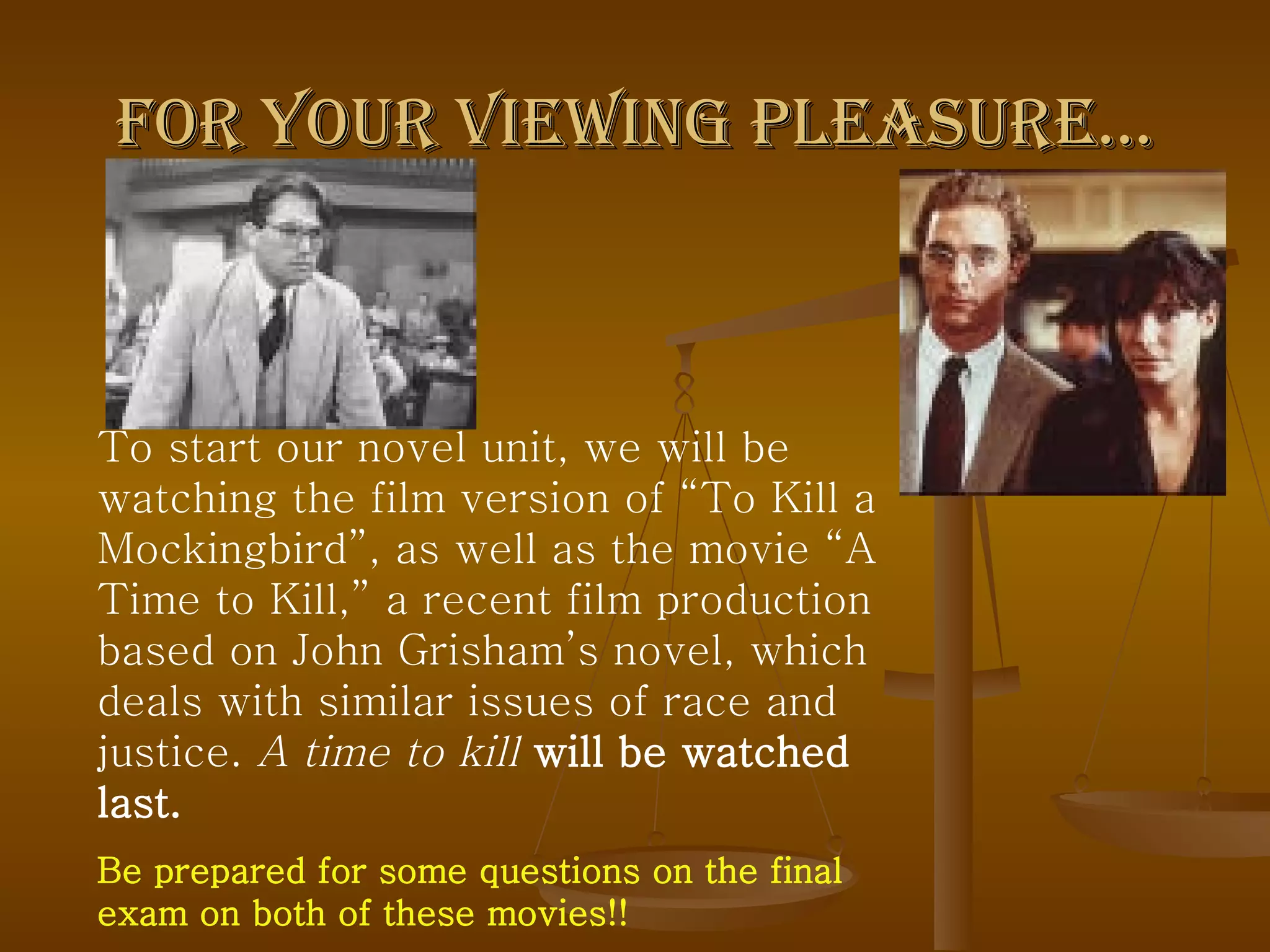 Intro To Mockingbird Slideshow | PPT