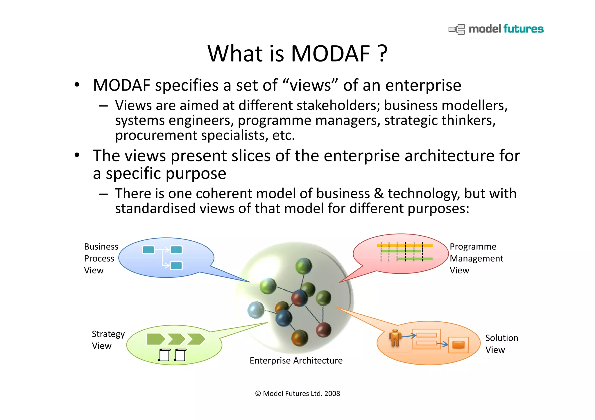 Introduction to MODAF v1.2 | PDF