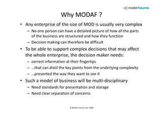 Introduction to MODAF v1.2 | PDF