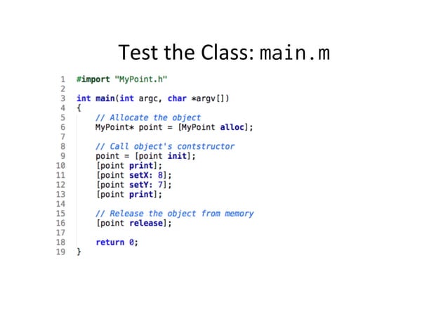 Introduction to Objective - C | PPT