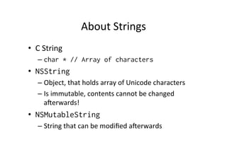 Introduction to Objective - C | PPT