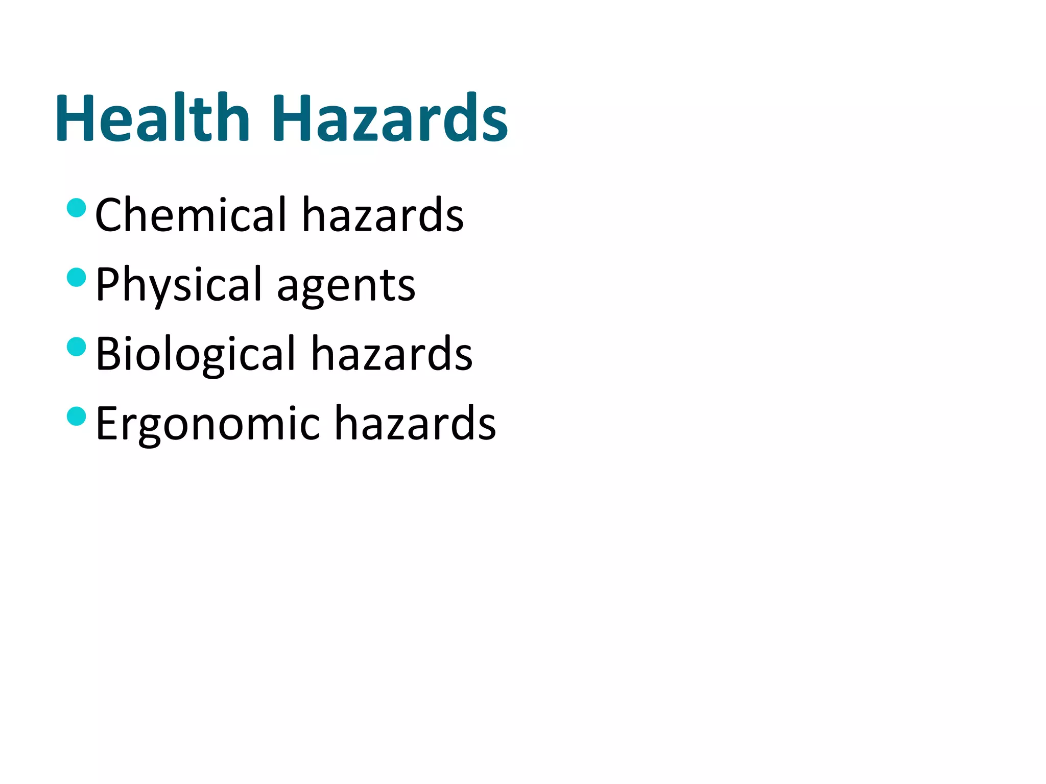 Intro To Occupational Hygiene | PPT