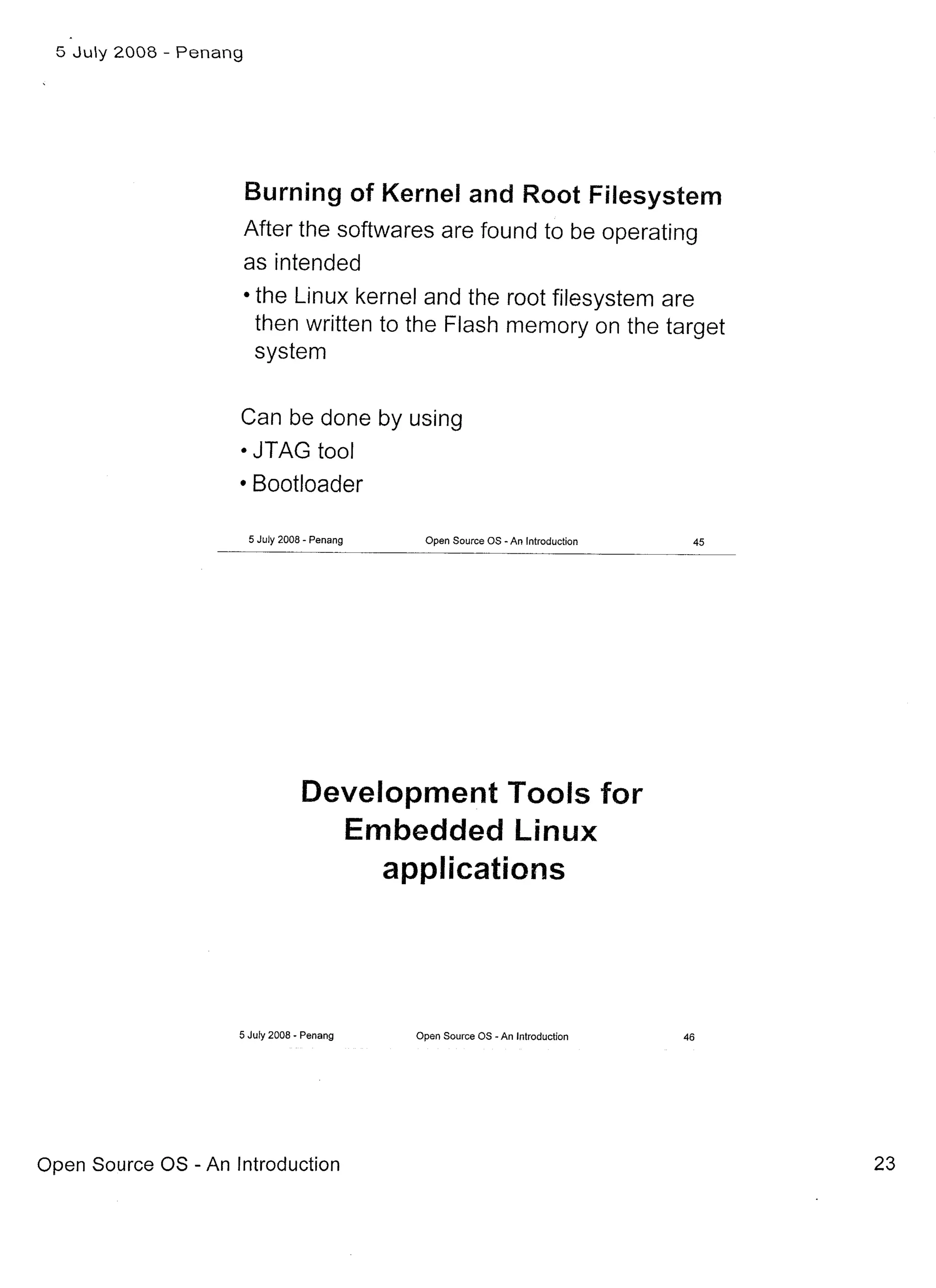 Introduction To Open Source Embedded OS | PDF