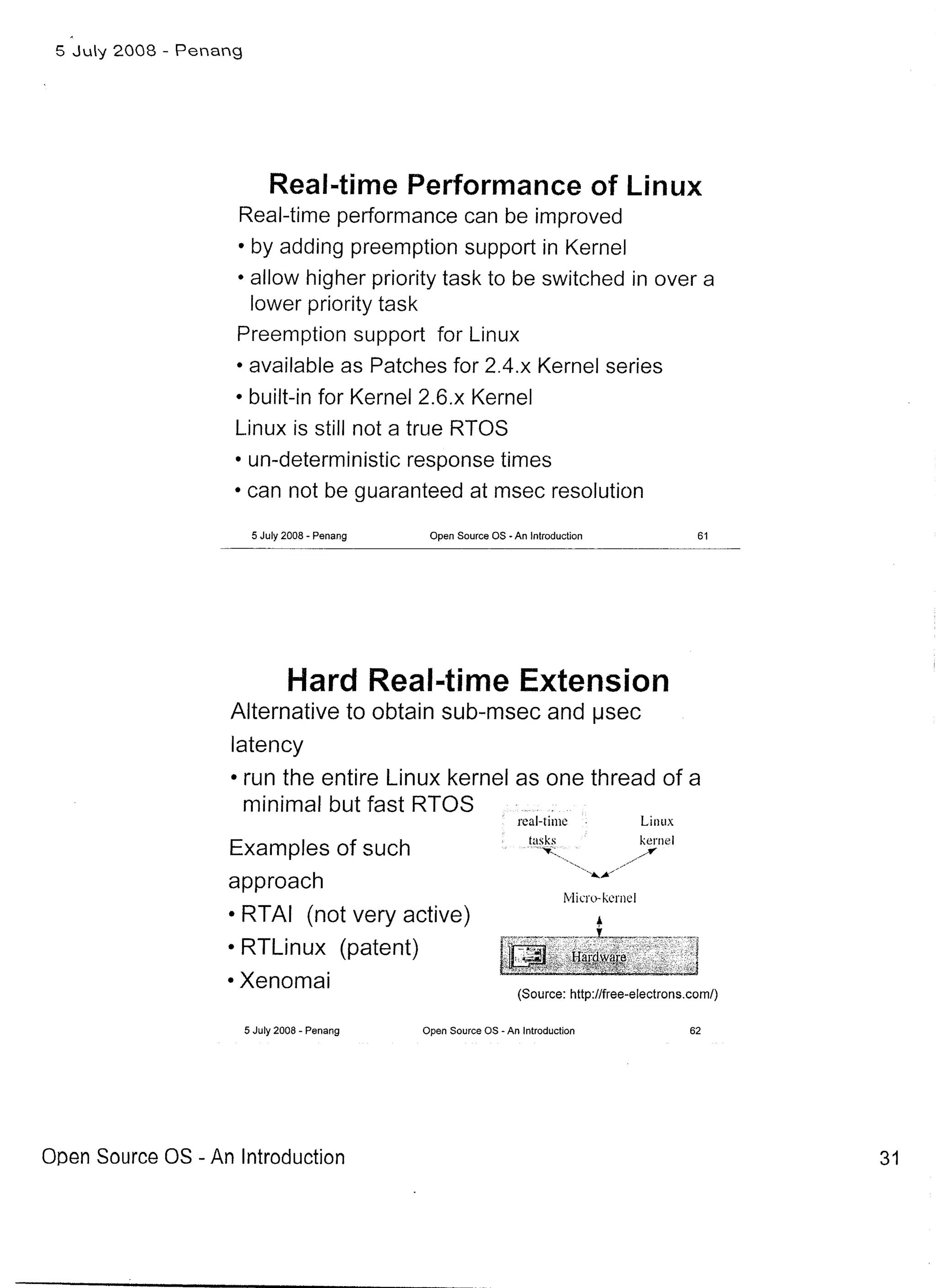 Introduction To Open Source Embedded OS | PDF