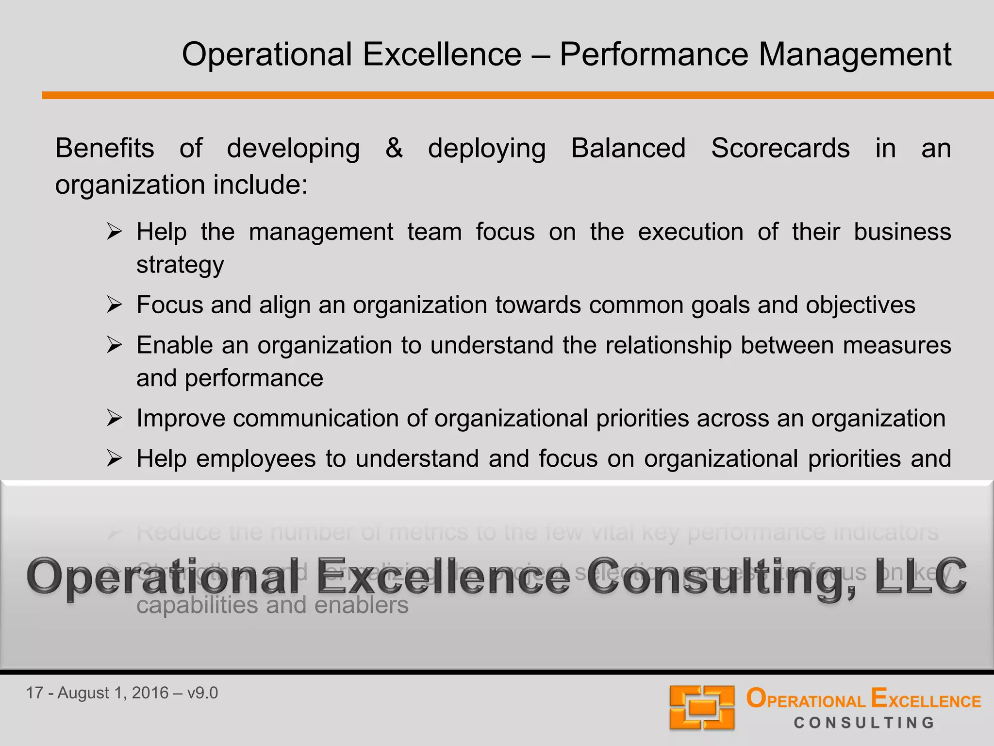 How to achieve Operational Excellence? | PDF