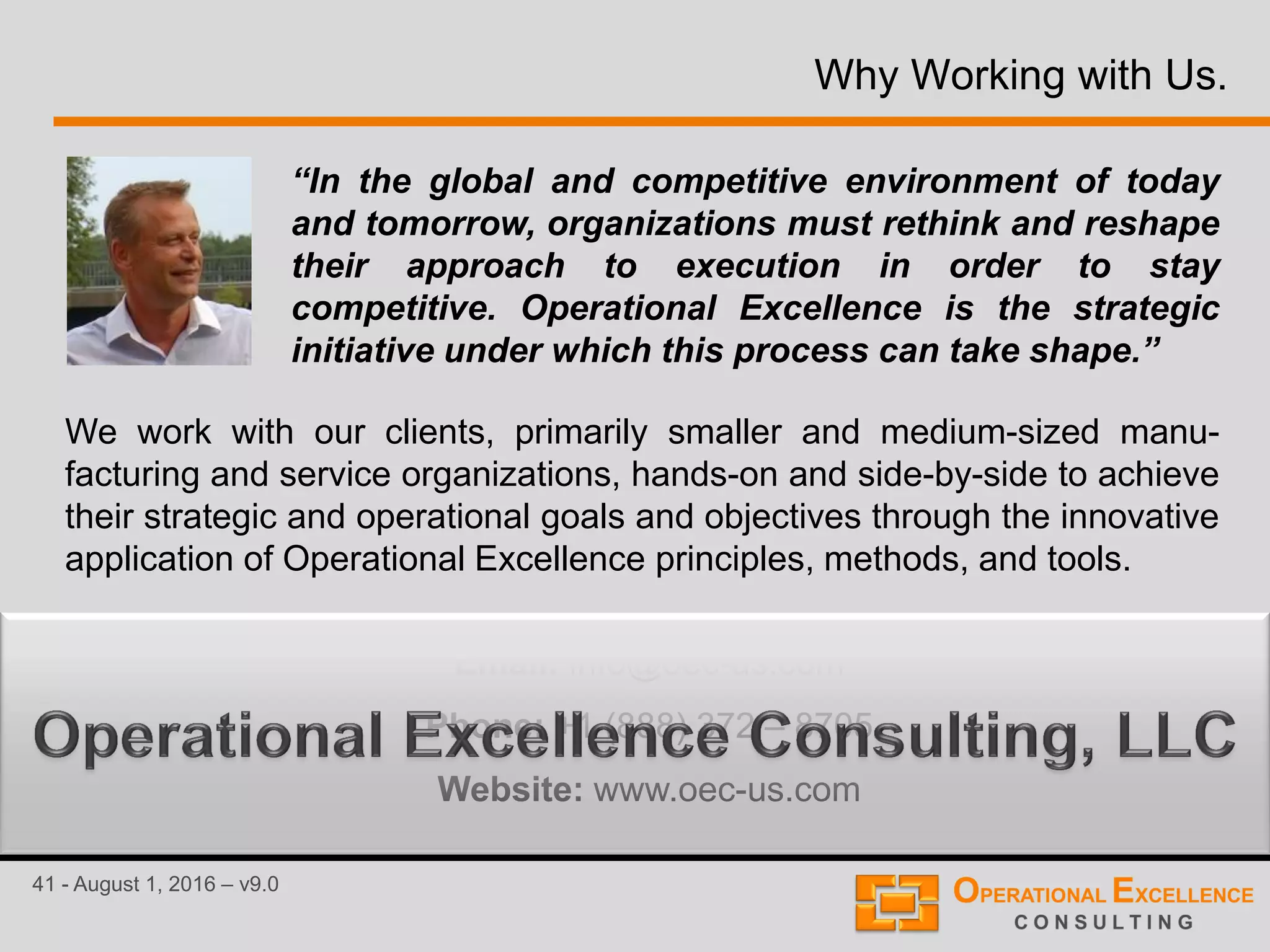 How to achieve Operational Excellence? | PDF