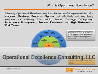 How to achieve Operational Excellence? | PDF