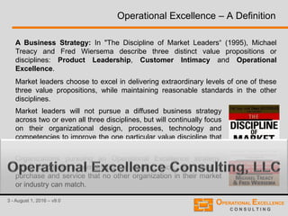How to achieve Operational Excellence? | PDF