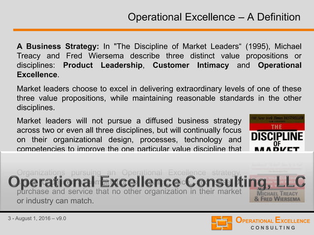 How to achieve Operational Excellence? | PDF