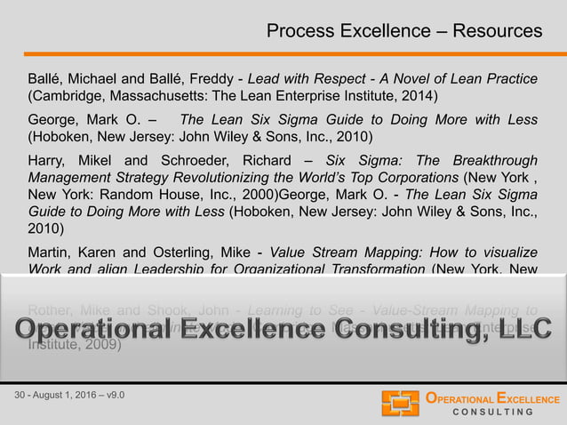 How to achieve Operational Excellence? | PDF