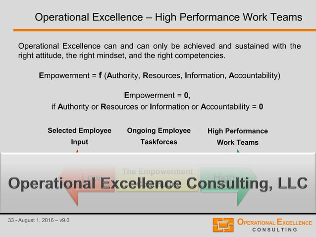 How to achieve Operational Excellence? | PDF