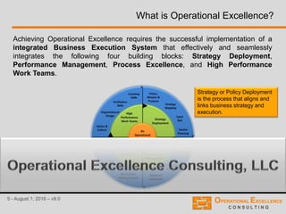 How to achieve Operational Excellence? | PDF