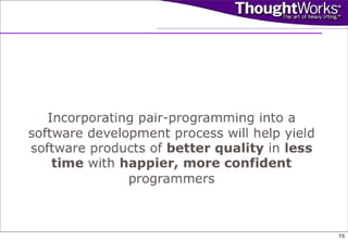 Intro To Pair Programming | PPT