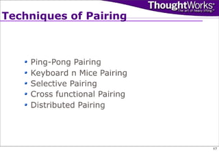 Intro To Pair Programming | PPT