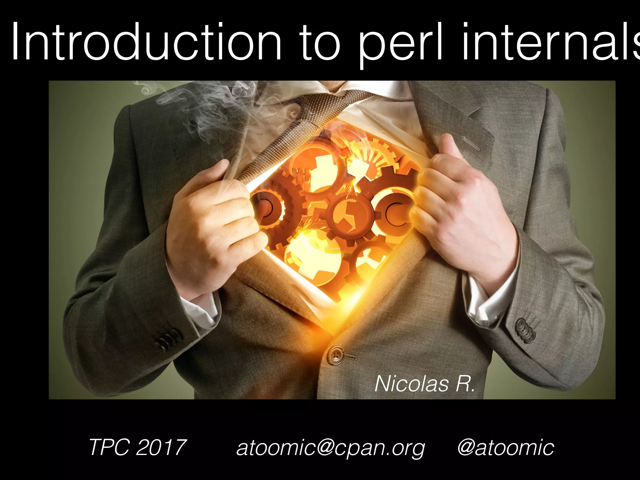 Introduction to Perl Internals | PPT