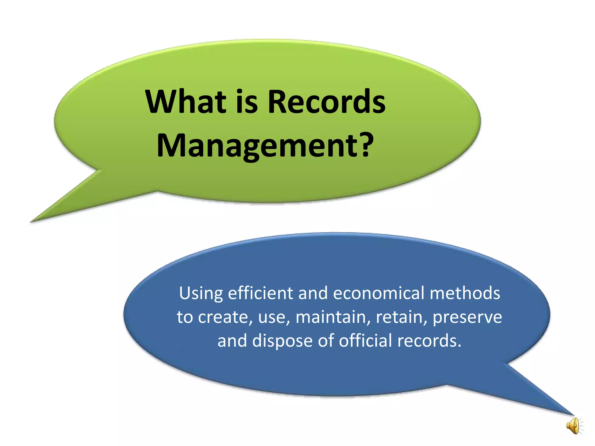 Introduction to Records Management @ UNC-Chapel Hill | PPTX