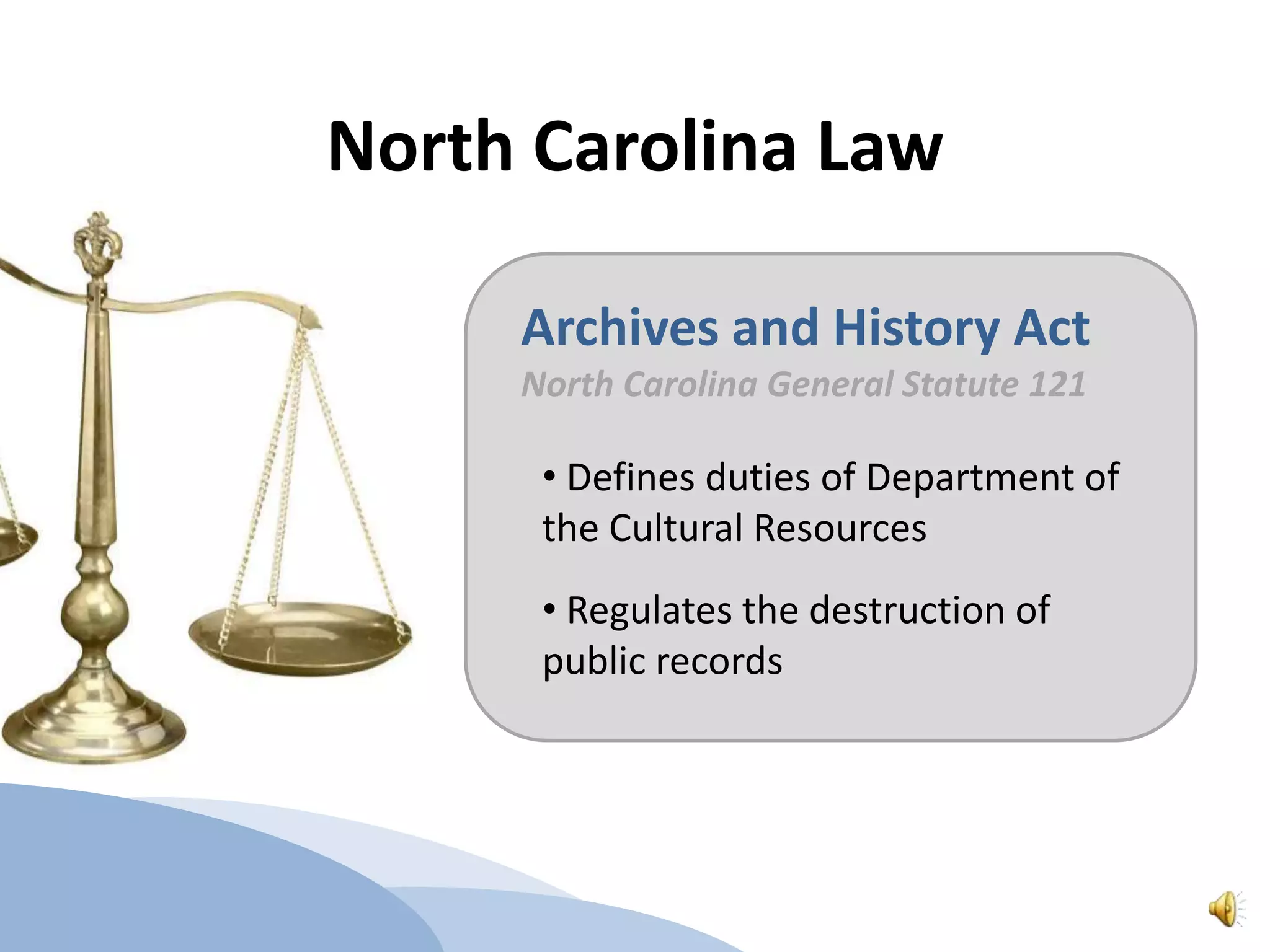 Introduction to Records Management @ UNC-Chapel Hill | PPTX
