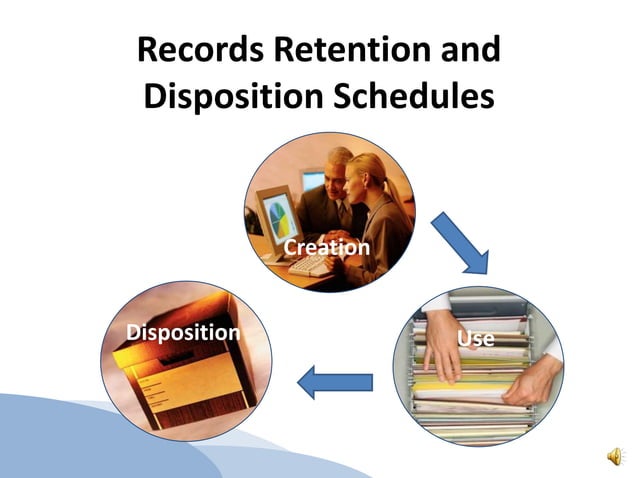 Introduction to Records Management @ UNC-Chapel Hill | PPTX | Law