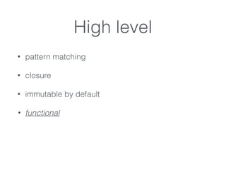 Introduction to rust: a low-level language with high-level abstractions ...