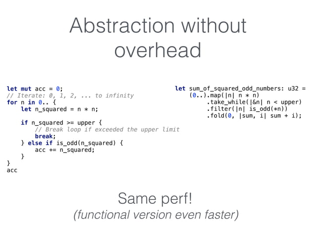 Introduction to rust: a low-level language with high-level abstractions | PDF