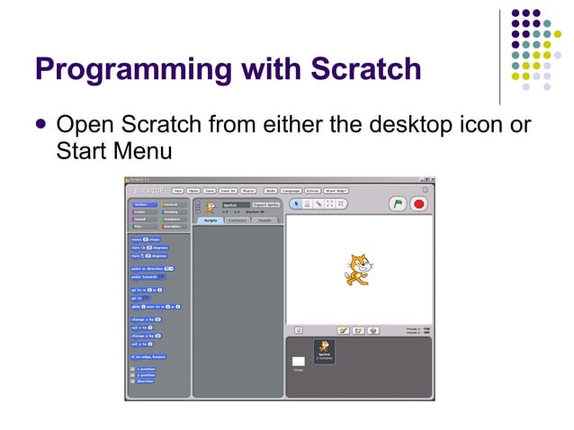 Intro To Scratch | PPT | Programming Languages | Computing