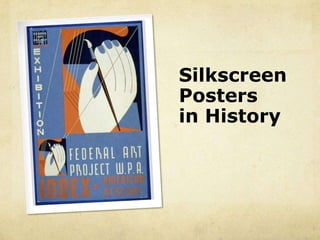 Intro to Screenprinting | PPTX