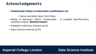 Introduction to Snakemake | PDF