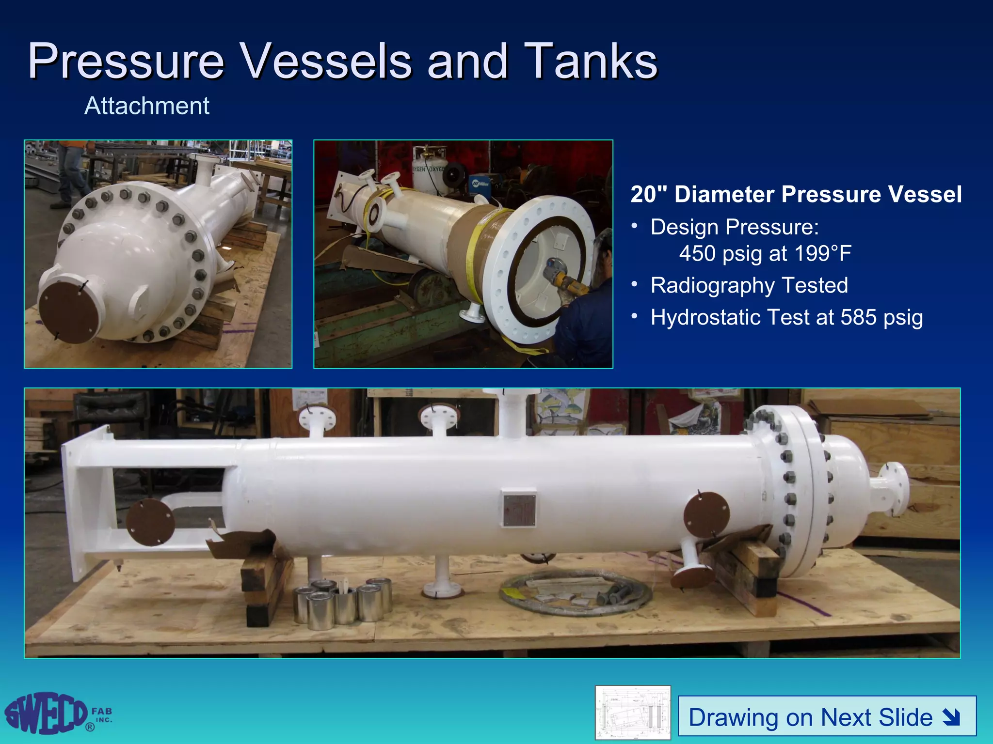 ASME Vessels, Pig Launchers, Strainers and More from Sweco Fab | PPT