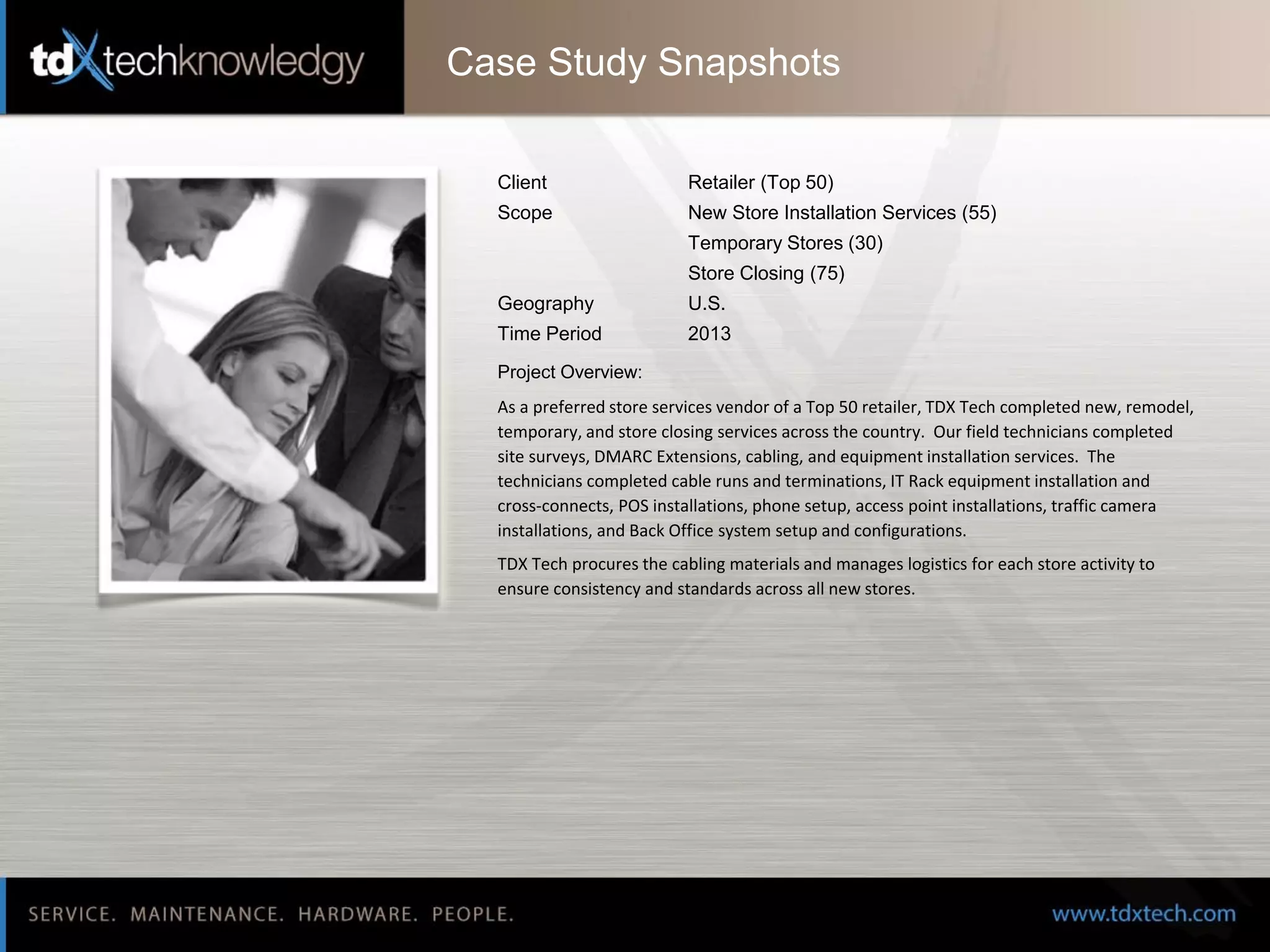 Introduction to TDX Tech | PDF