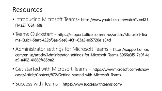 Introduction to Microsoft Teams | PDF | IT and Internet Support | Internet