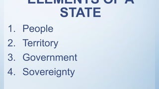 Introduction to the Study of Government and Constitution | PPTX