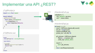 Vue.js + Django - configuración para desarrollo con webpack y HMR | PPTX | Web Development ...