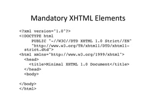 XHTML | PDF